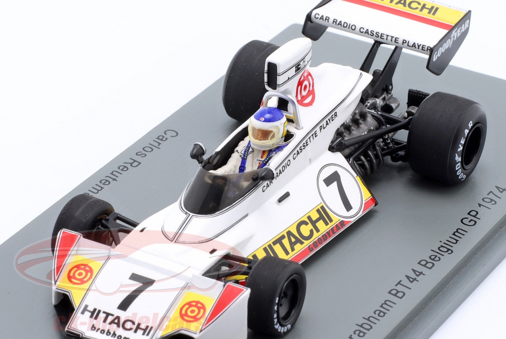 Spark 1:43 Carlos Reutemann Brabham BT44 #7 Belga GP fórmula 1 1974 ...
