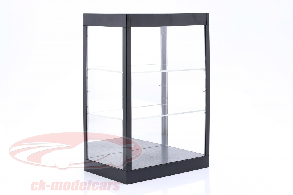 Single showcase with LED lighting and Mirror for scale 1:18, 1:24, 1:43 ...