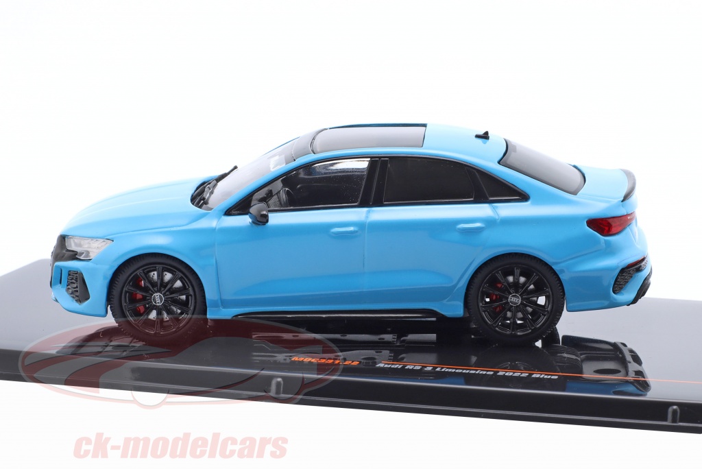 Ixo 1:43 Audi RS3 (8Y) year 2022 Light Blue MOC331.22 model car MOC331 ...