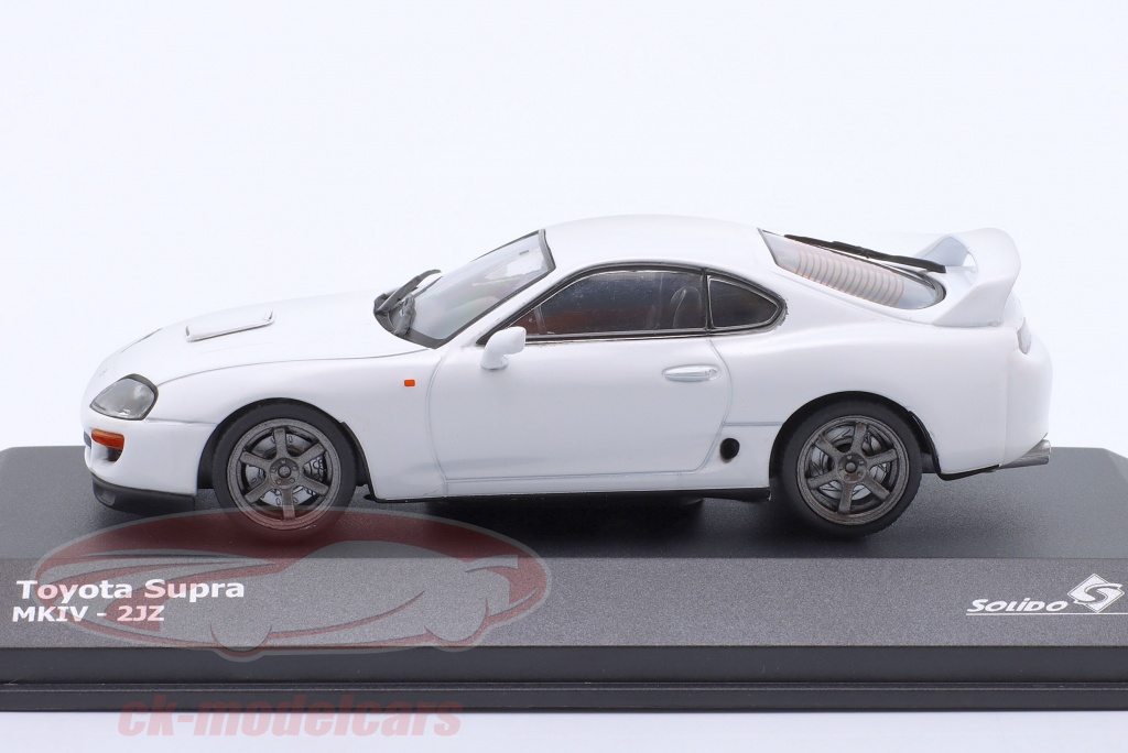 Solido 1:43 Toyota Supra MK4 建設年 2001 白 S4314001 モデル 車 S4314001 ...