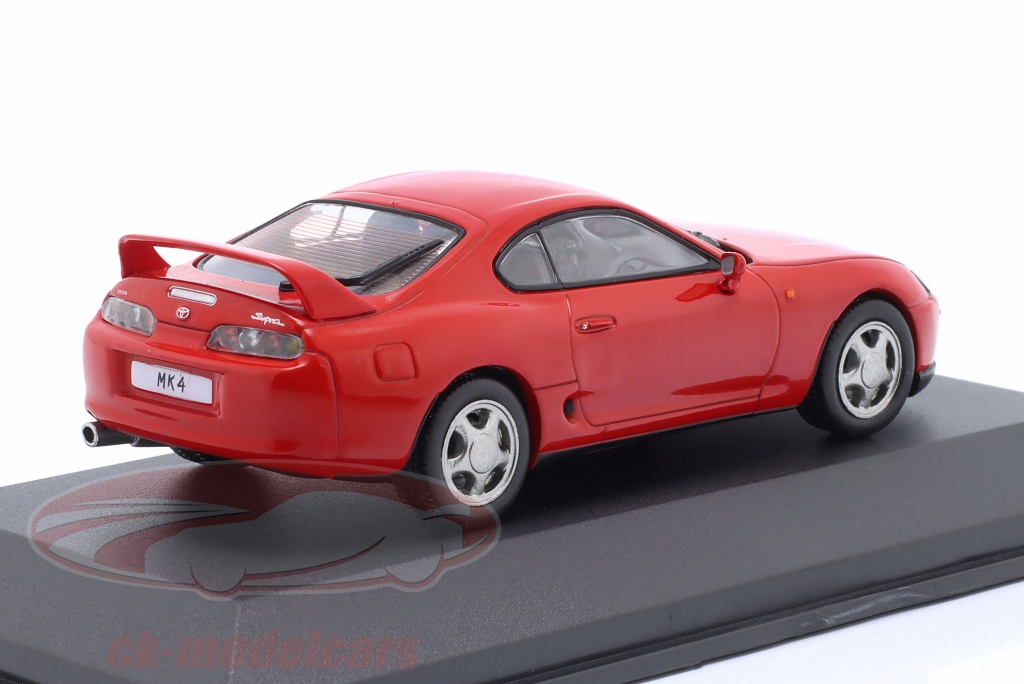 Solido 1:43 Toyota Supra MK4 year 2001 red S4314003 model car S4314003 ...