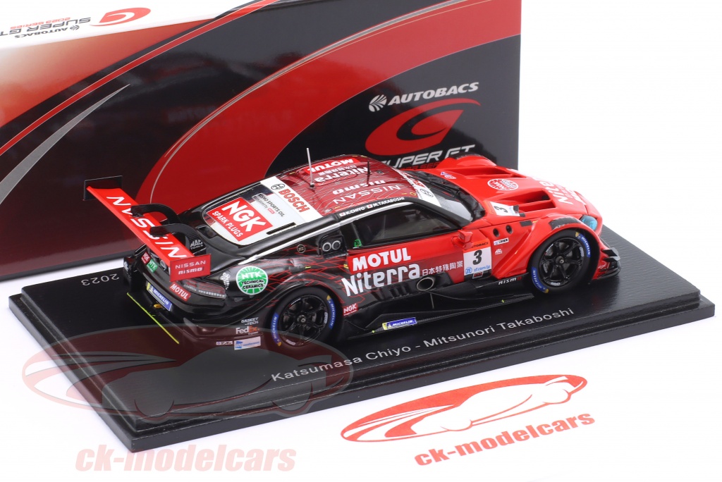 Spark 1:43 Nissan Z GT500 #3 Super GT Series 2023 Chiyo, Takaboshi ...