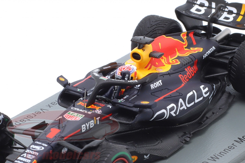 Spark 1:43 Max Verstappen Red Bull RB19 #1 winnaar Monaco GP formule 1 Wereldkampioen 2023 S5879 ...