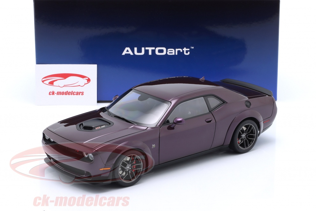 AUTOart 1:18 Dodge Challenger R/T Scat Pack Shaker Widebody year 2022 ...