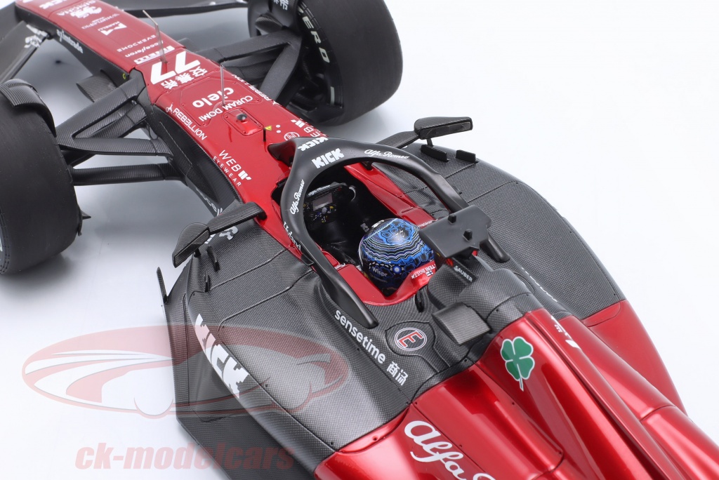 Minichamps 1:18 Valtteri Bottas Alfa Romeo C43 #77 Australia GP Formula 1 2023 147230177 model ...