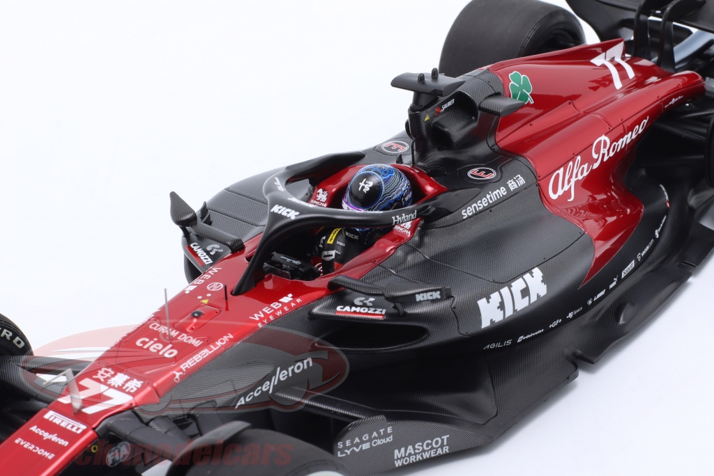 Minichamps 1:18 Valtteri Bottas Alfa Romeo C43 #77 Australia GP Formula 1 2023 147230177 model ...