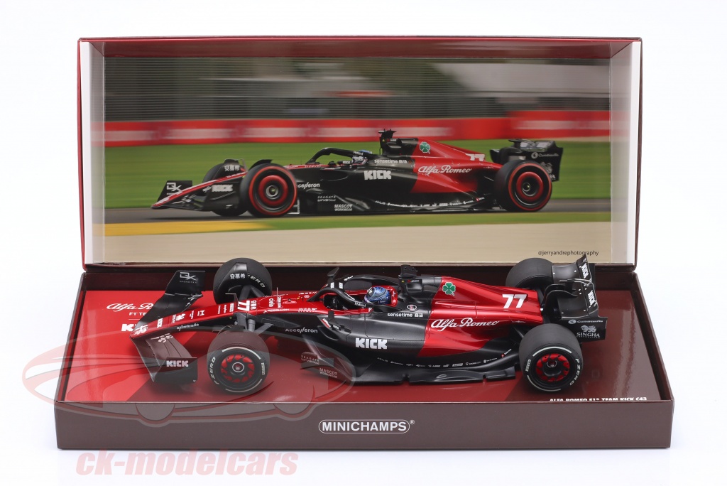 Minichamps 1:18 Valtteri Bottas Alfa Romeo C43 #77 Australia GP Formula ...