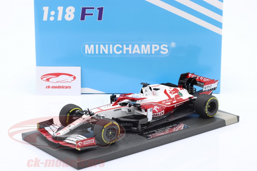 Minichamps 1:18 Zhou Guanyu Alfa Romeo C41 #24 formula 1 test Yas ...