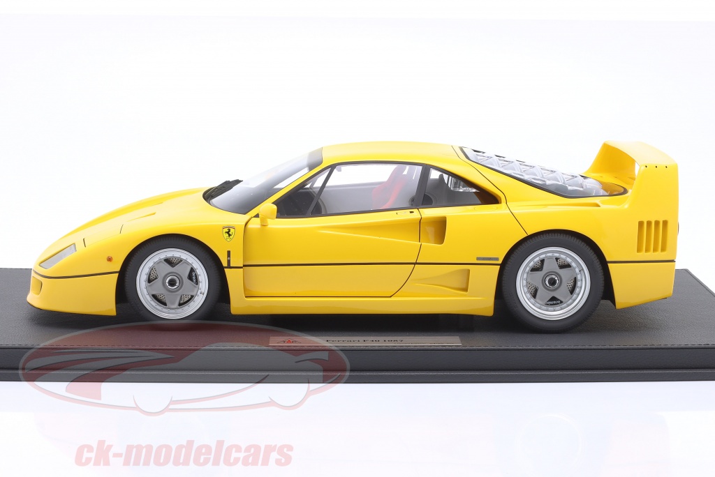 TOP10 1:10 Ferrari F40 year 1987 yellow TOP100012 model car TOP100012