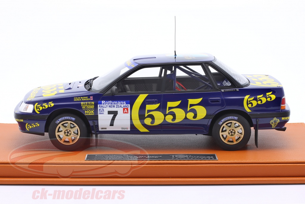 TopMarques 1:18 Subaru Legacy RS #7 2. Place Rallye Sweden 1992 Ringer ...