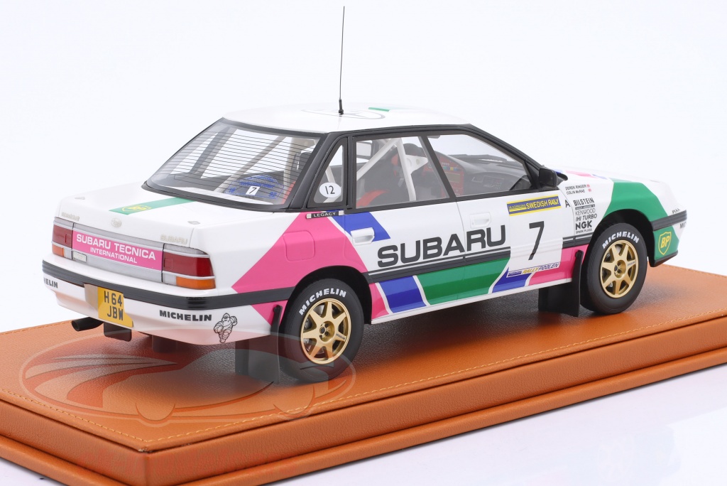 TopMarques 1:18 Subaru Legacy RS #7 winnaar Rallye Nieuw-Zeeland 1993 ...