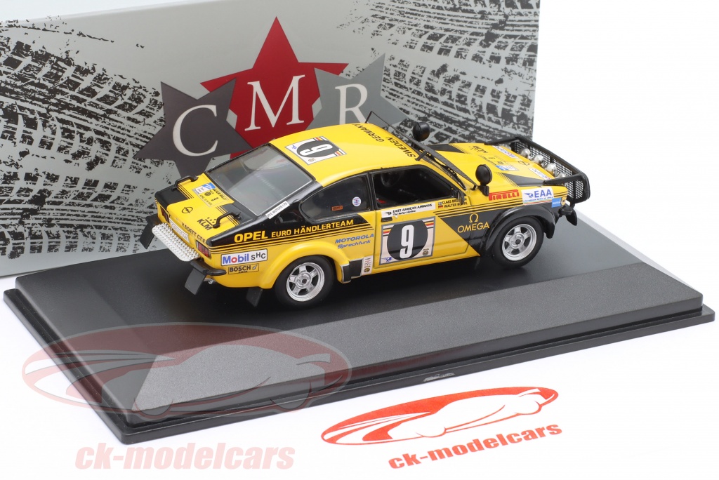 CMR 1:43 Opel Kadett C Coupe #9 Safari Rallye 1976 Röhrl, Billstam ...