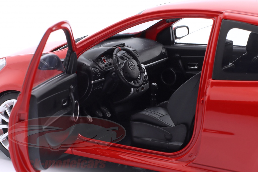 Norev 1:18 Renault Clio 3 RS year 2006 red 185252 model car 185252 ...