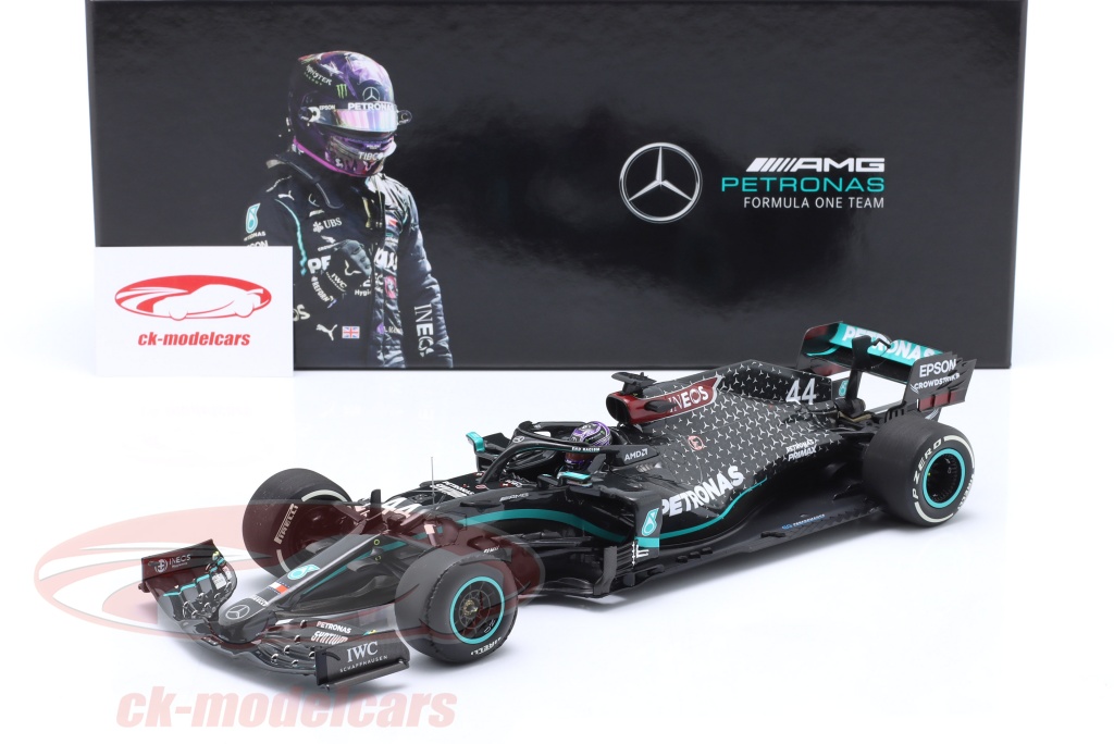 Minichamps 1:18 L. Hamilton Mercedes-AMG F1 W11 #44 Winner British GP Formula 1 World Champion ...