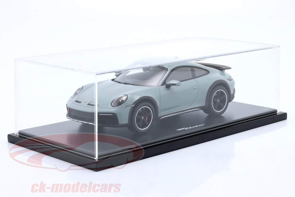 Spark 1:18 Porsche 911 (992) Dakar vert d'ombre métallique ...