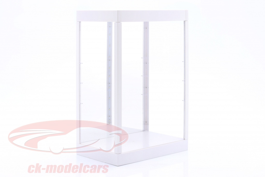 Single display case with LED lighting and Mirror for figures scale 1:6 ...
