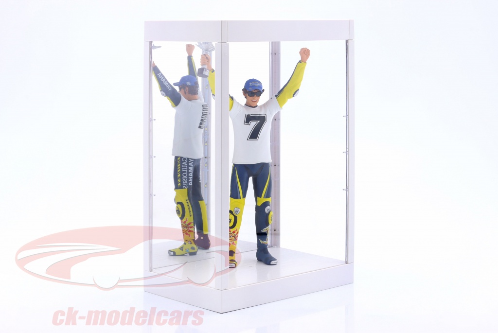 Single display case with LED lighting and Mirror for figures scale 1:6 ...