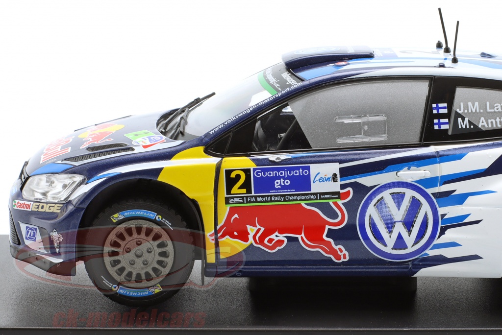Altaya 1:24 Volkswagen VW Polo R WRC #2 Rallye Guanajuato Mexiko 2016 ...