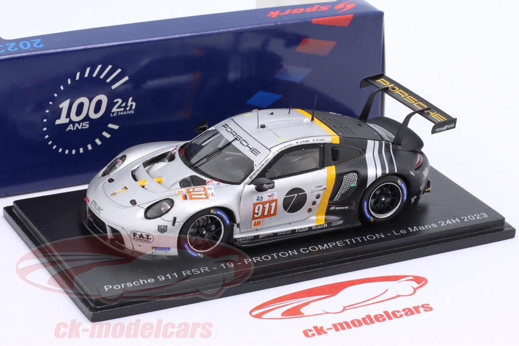 Spark 1:43 Porsche 911 RSR #911 24h LeMans 2023 Fassbender, Lietz, Rump S8771 модель автомобиль ...