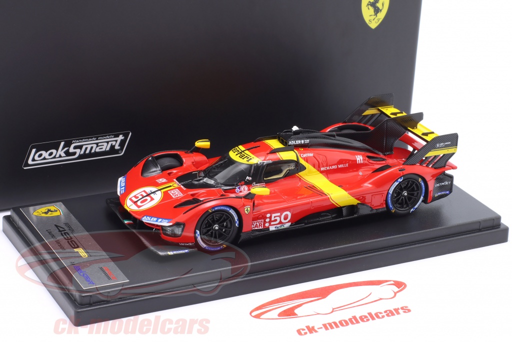 LookSmart 1:43 Ferrari 499P #50 Launch Version 24h LeMans / FIA WEC ...