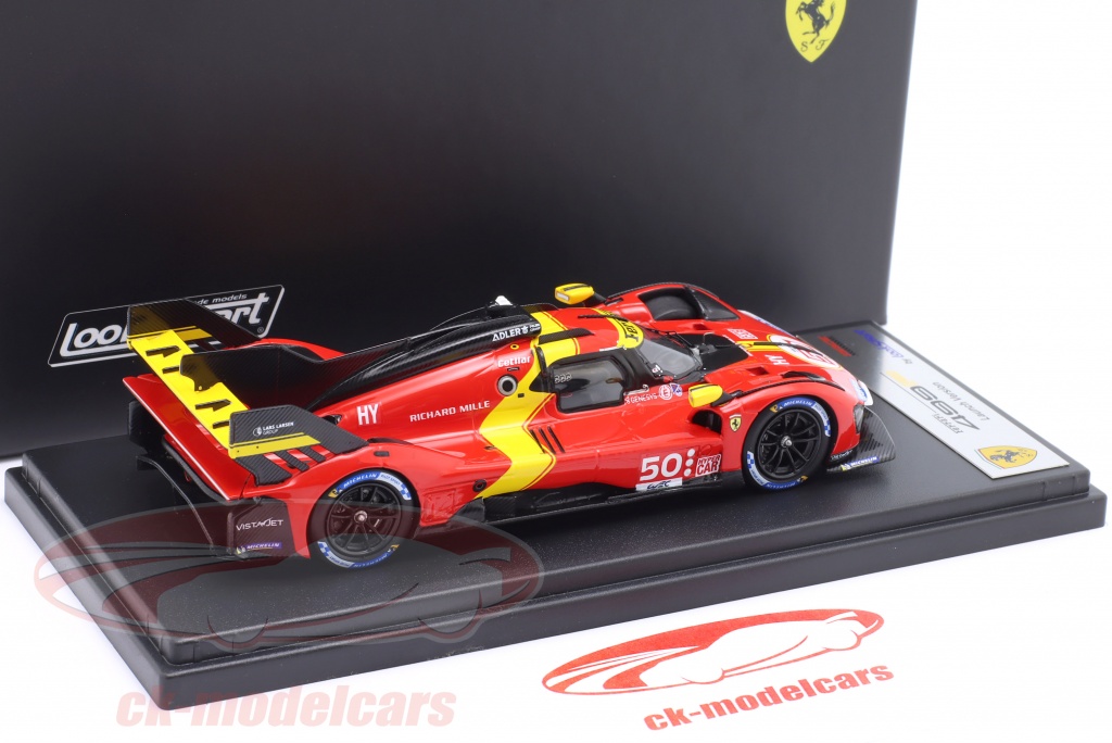LookSmart 1:43 Ferrari 499P #50 Launch Version 24h LeMans / FIA WEC ...