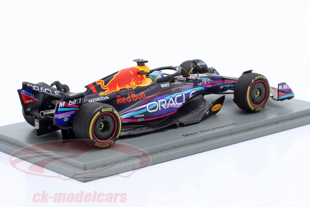 Spark 1:43 M. Verstappen Red Bull RB19 #1 优胜者 Miami GP 公式 1 世界冠军 2023 S8580 模型 汽车 S8580 ...