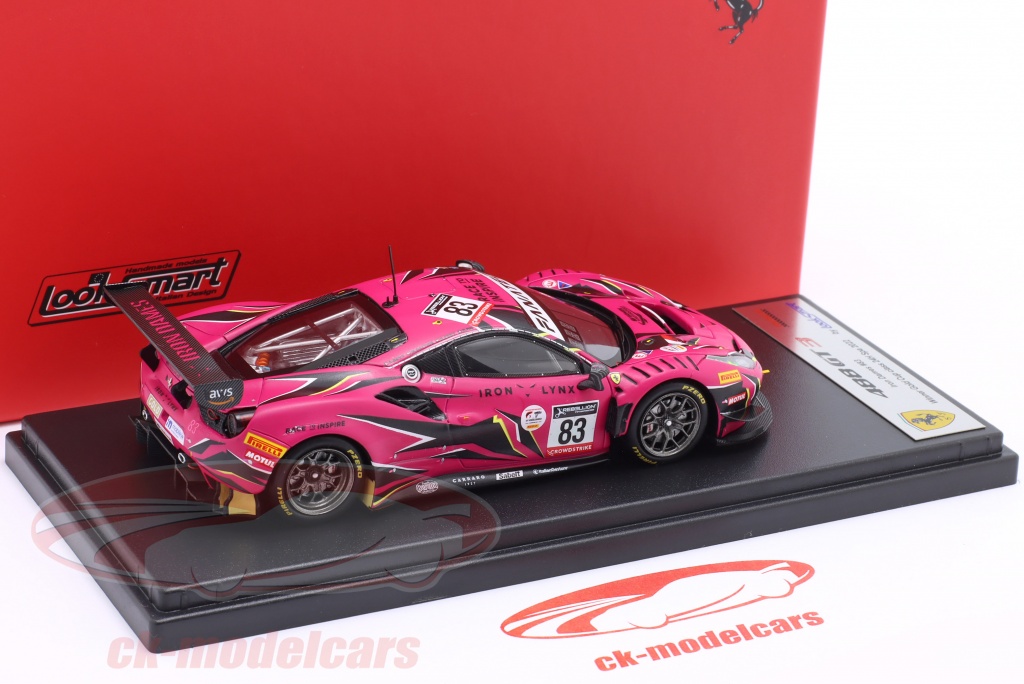 LookSmart 1:43 Ferrari 488 GT3 #83 winnaar Gold-Cup 24h Spa 2022 Iron ...