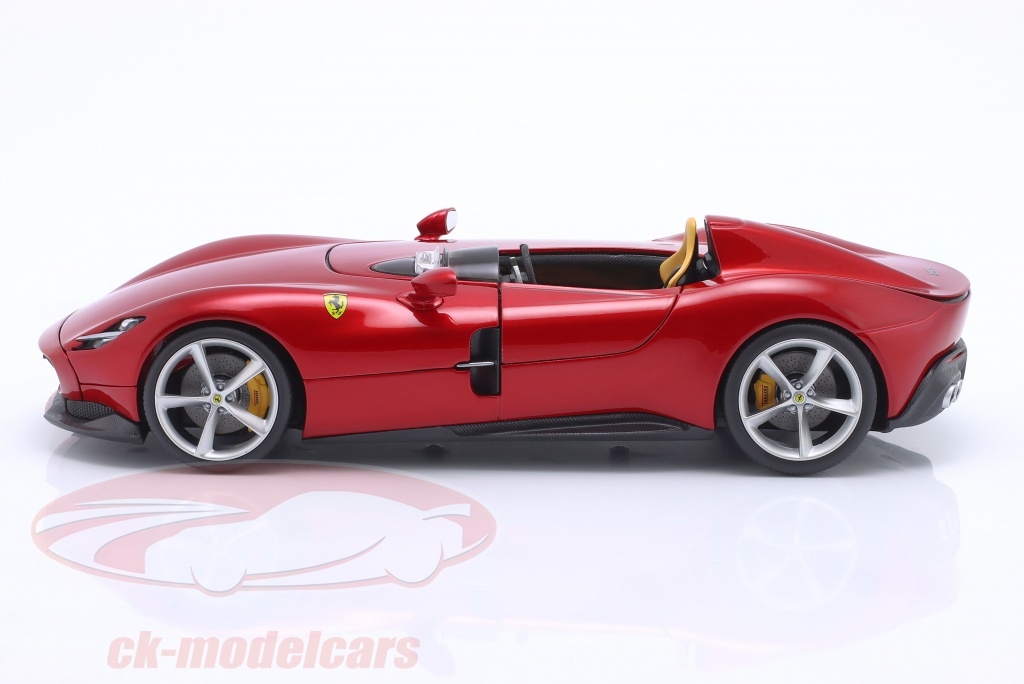 Bburago 1:18 Ferrari Monza SP1 year 2019 red metallic Signature 18 ...