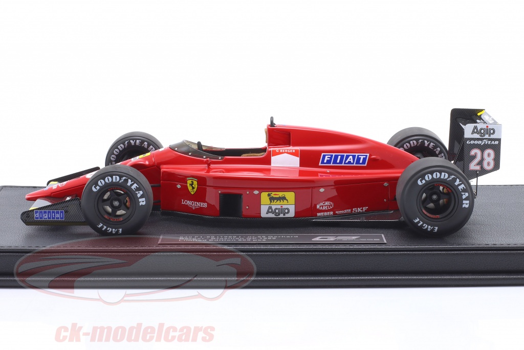 GP Replicas 1:18 Gerhard Berger Ferrari 640 #28 Brazilian GP Formula 1 ...