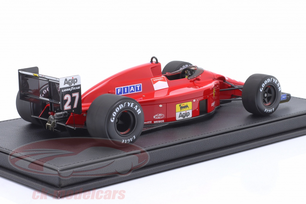 GP Replicas 1:18 Nigel Mansell Ferrari 640 #27 勝者 ブラジル人 GP 式 1 1989 ...