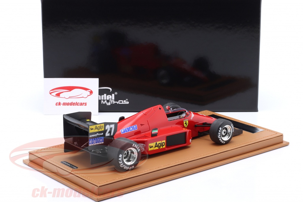 Tecnomodel 1:18 Michele Alboreto Ferrari F1/86 #27 2e Oostenrijk GP ...