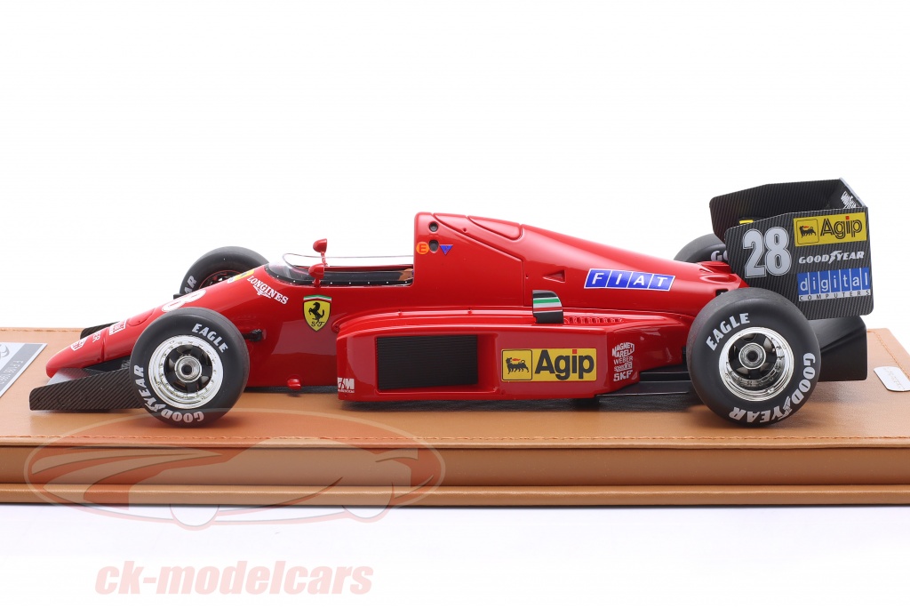 Tecnomodel 1:18 Stefan Johansson Ferrari F1/86 #28 巴西 GP 公式 1 1986 TM18 ...