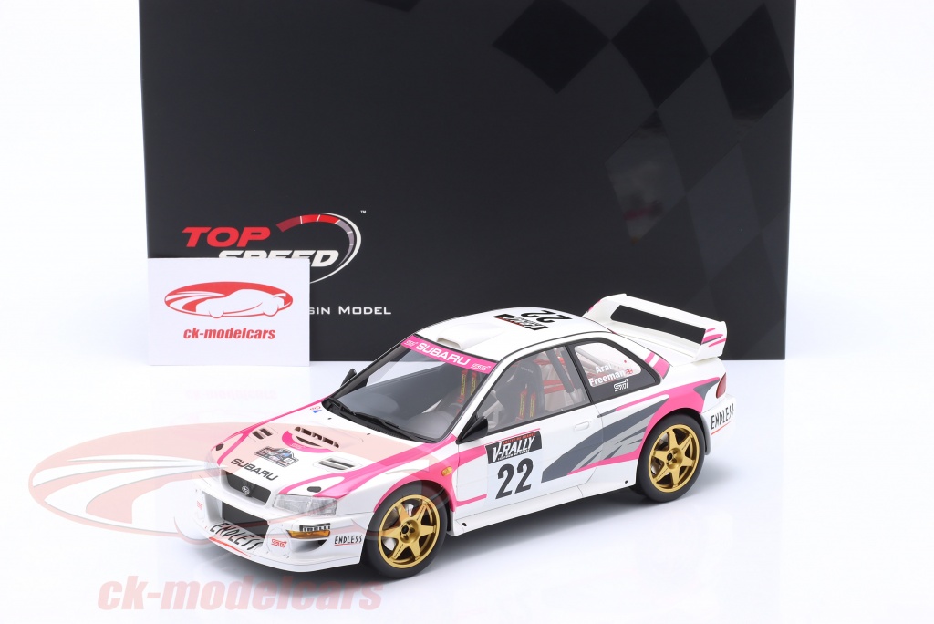 True Scale 1:18 Subaru Impreza S5 #22 集会 Tour de Corse 1999 Arai ...