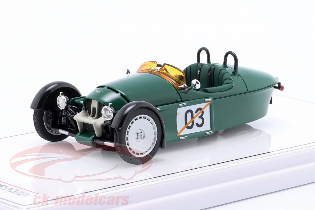 True Scale 1:43 Morgan Super 3 year 2022 jet green TSM430741 model car ...