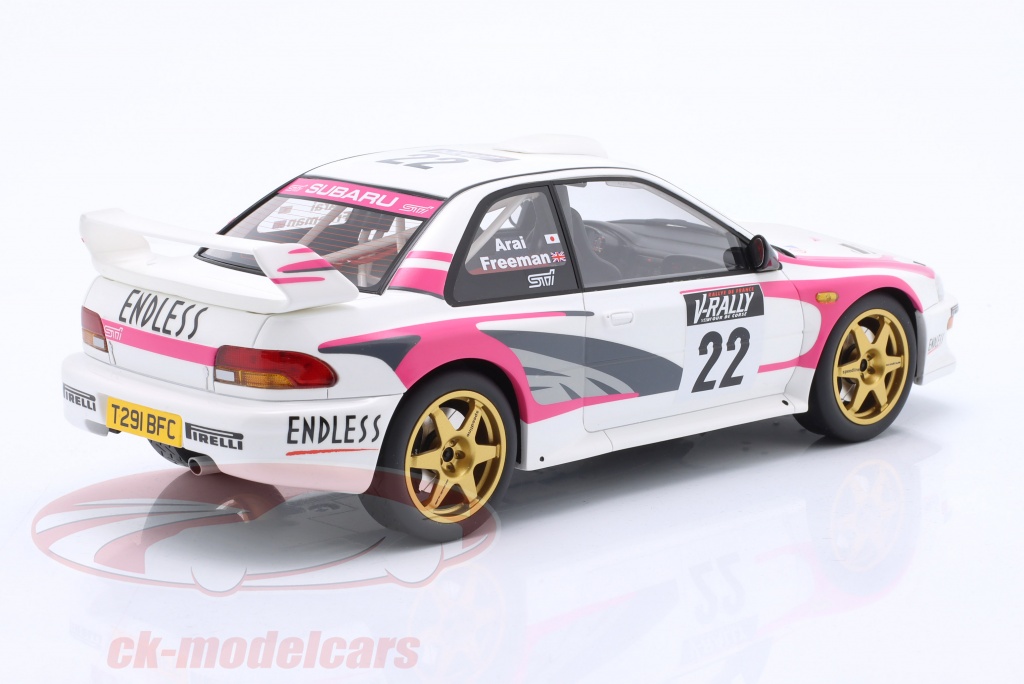 True Scale 1:18 Subaru Impreza S5 #22 集会 Tour de Corse 1999 Arai ...