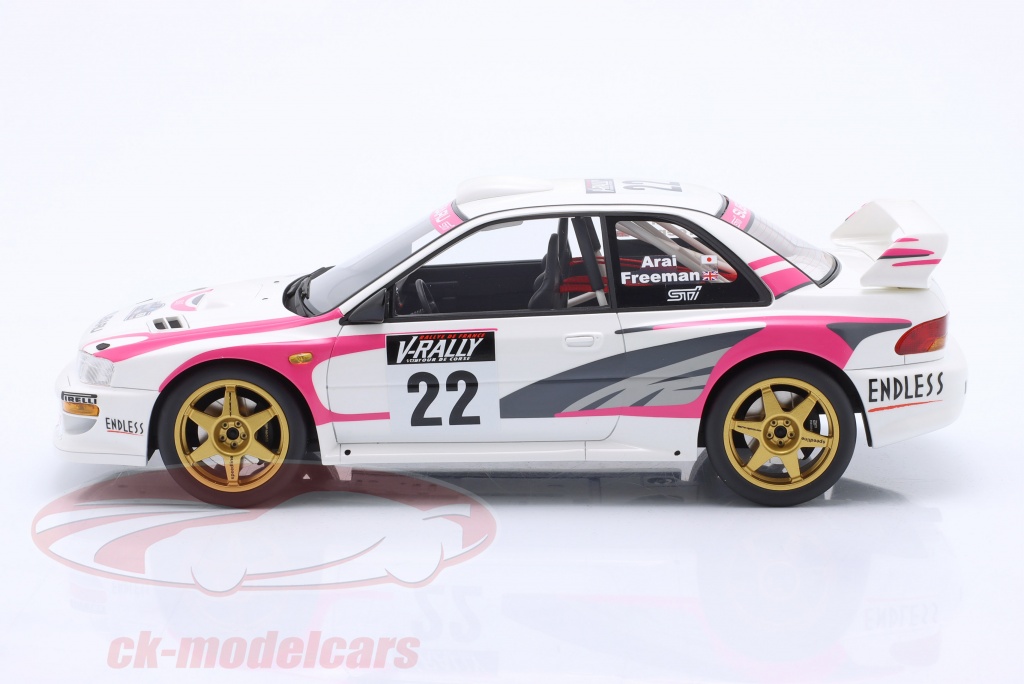 True Scale 1:18 Subaru Impreza S5 #22 集会 Tour de Corse 1999 Arai ...