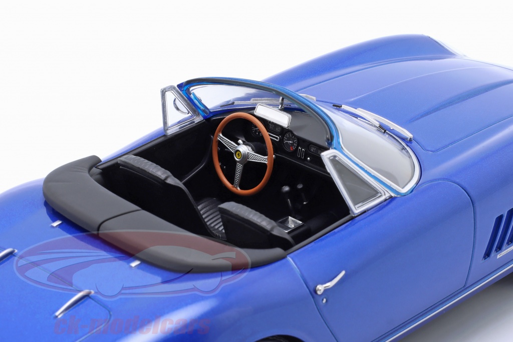 KK-Scale 1:18 Ferrari 275 GTB/4 NART Spyder Byggeår 1967 blå metallisk ...