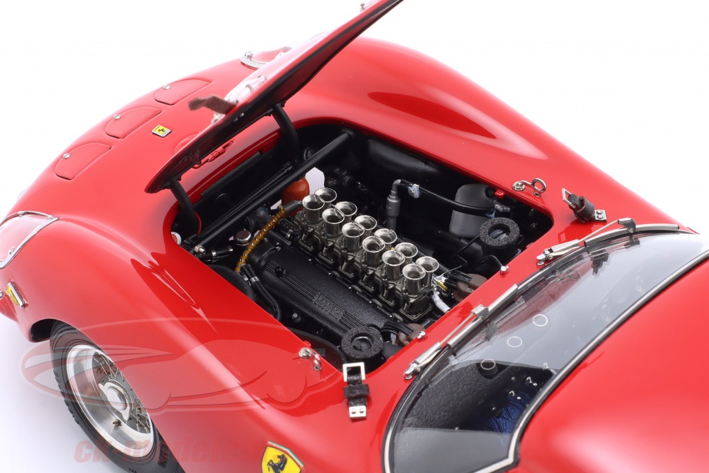 CMC 1:18 Ferrari 250 GTO RHD London Motor Show 1962 Ron Fly M-256 ...