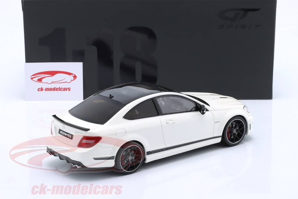 GT-SPIRIT 1:18 Mercedes-Benz C63 AMG Edition 507 (W204) 建設年 2013 白 ...