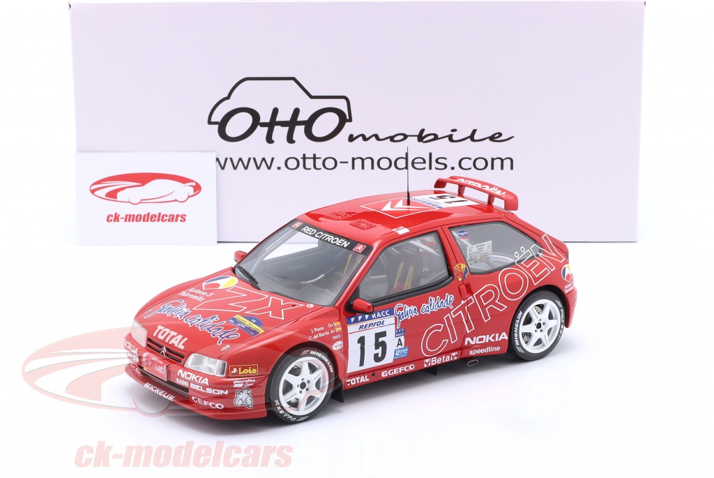 Ottomobile 1:18 Citroen ZX Kit Car #15 Rallye Catalunya 1997 Puras, del ...
