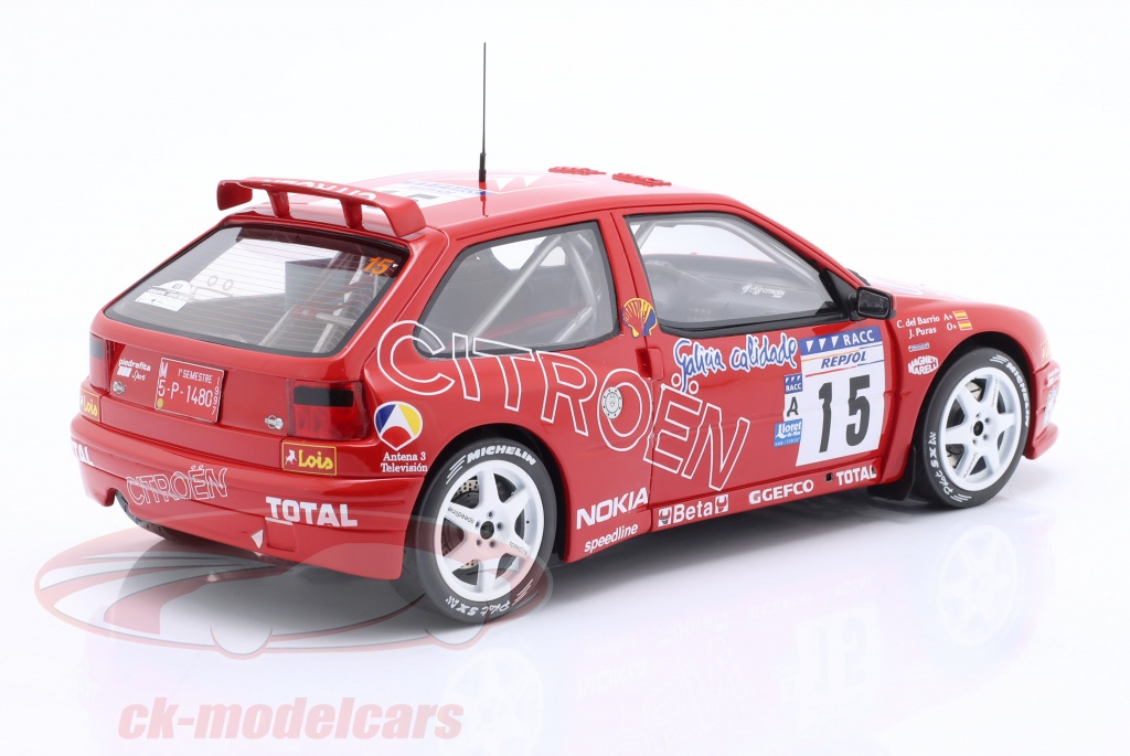Ottomobile 1:18 Citroen ZX Kit Car #15 Rallye Catalunya 1997 Puras, del ...