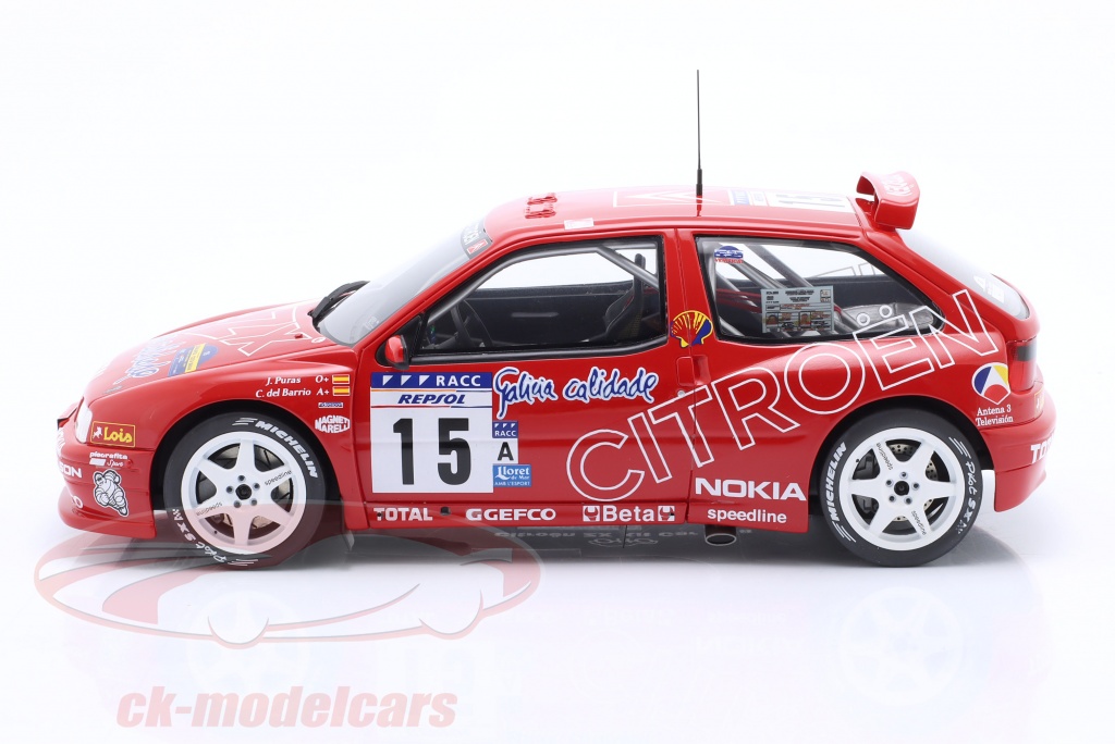 Ottomobile 1:18 Citroen ZX Kit Car #15 Rallye Catalunya 1997 Puras, del ...