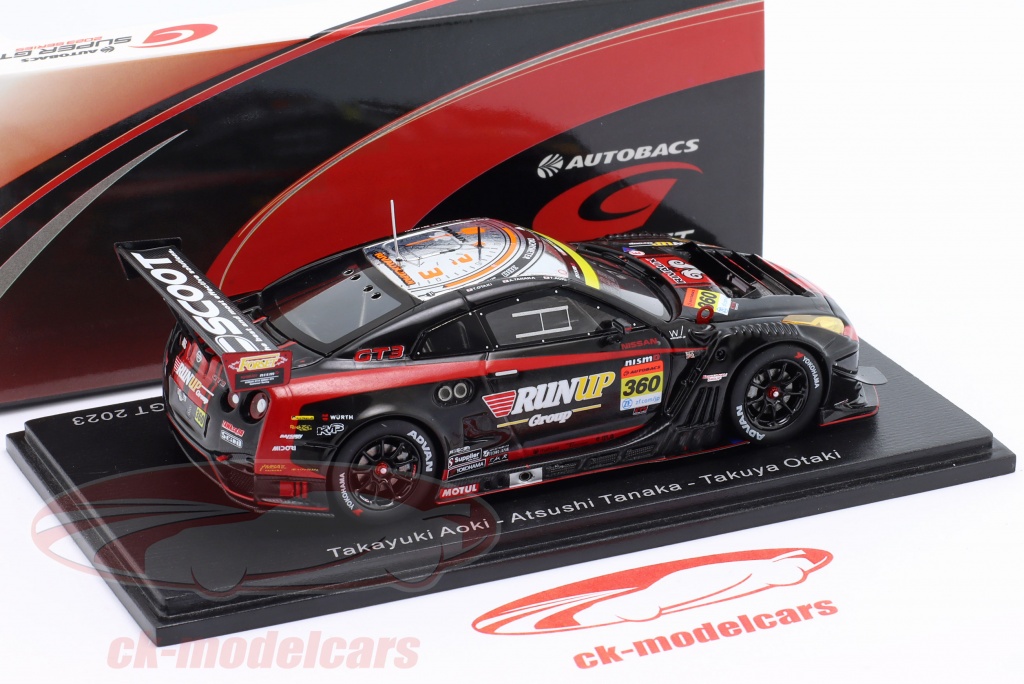 Spark 1:43 Nissan GT-R Nismo GT3 #360 Super GT Series 2023 Tomei Sports SGT091 Modellauto SGT091 ...