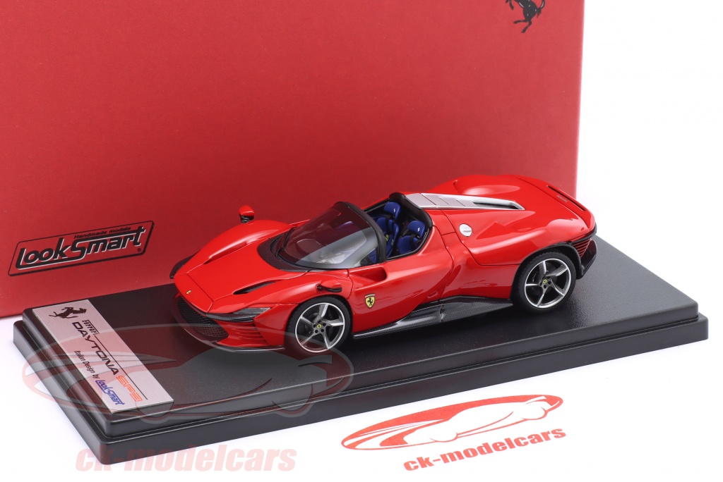 LookSmart 1:43 Ferrari Daytona SP3 開ける 上 建設年 2021 レーシング 赤 LS535SPC モデル ...