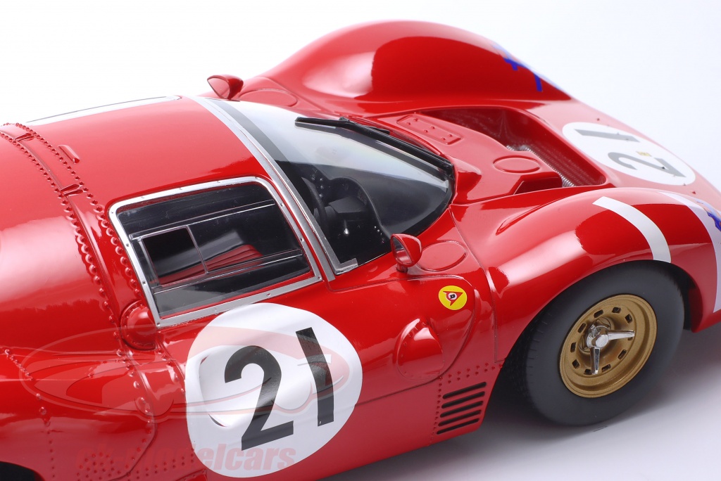 WERK83 1:18 Ferrari 330 P3 Coupé #21 24h LeMans 1966 Bandini, Guichet ...