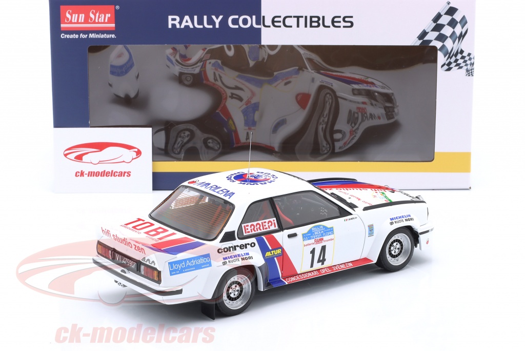 Sun Star Models 1:18 Opel Ascona 400 #14 7th Rallye Targa Florio ...