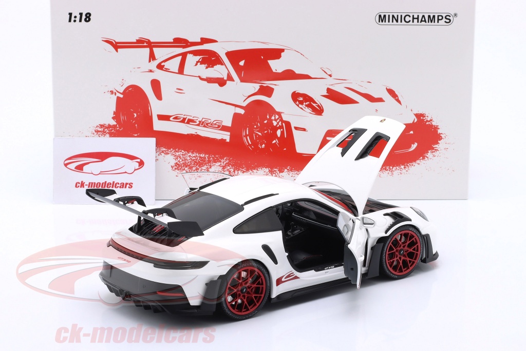 Minichamps 1:18 Porsche 911 (992) GT3 RS Année de construction 2022 ...