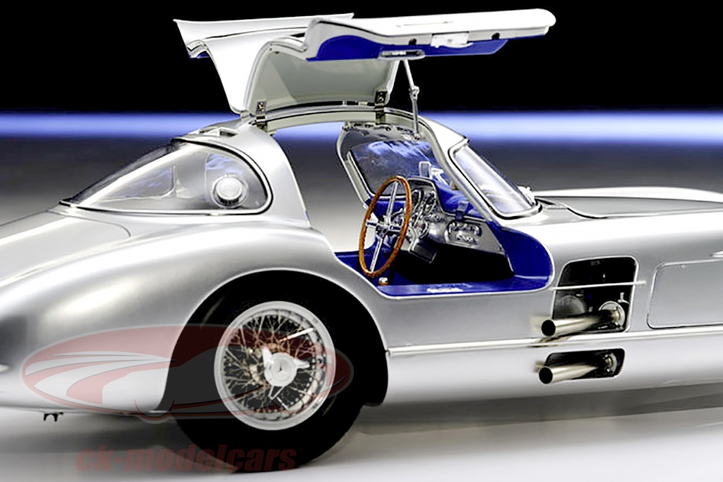 LeGrand 1:8 Mercedes-Benz 300 SLR Uhlenhaut Coupe year 1955 Kit silver ...