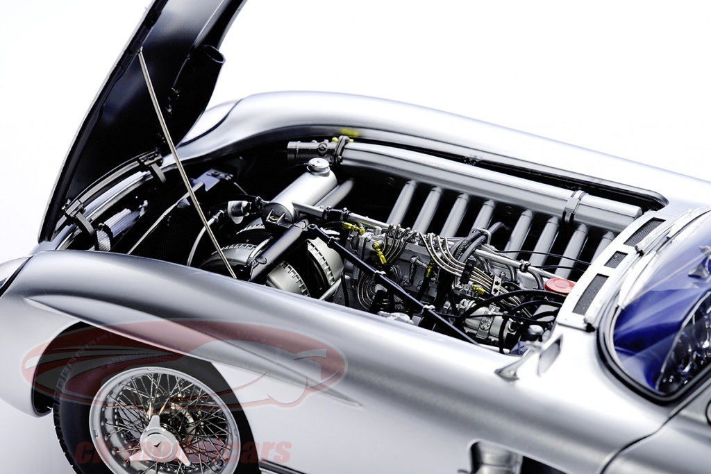 LeGrand 1:8 Mercedes-Benz 300 SLR Uhlenhaut Coupe year 1955 Kit silver ...