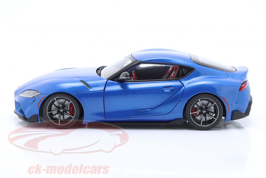 Solido 1:18 Toyota GR Supra year 2021 horizon blue metallic S1809003 ...